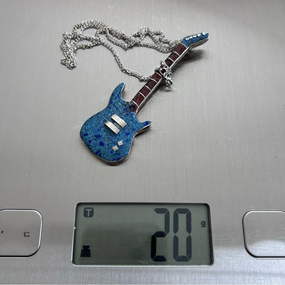 Jewelry | Rare Navajo Signed Jb Denim Lapis Pendant Native American ...